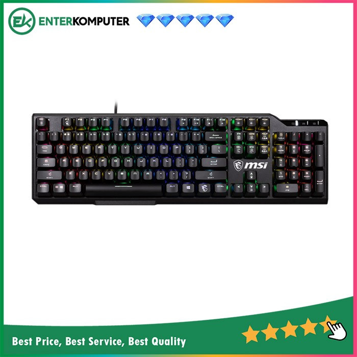 Jual MSI Vigor GK41 LR US Gaming Keyboard | Shopee Indonesia