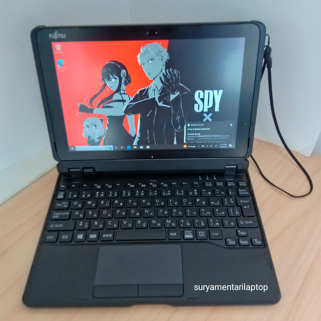 Jual LAPTOP 2 IN 1 FUJITSU Q507 /Q616 TOUCHSCREEN + STYLUSPEN, LAYAR 10 ...