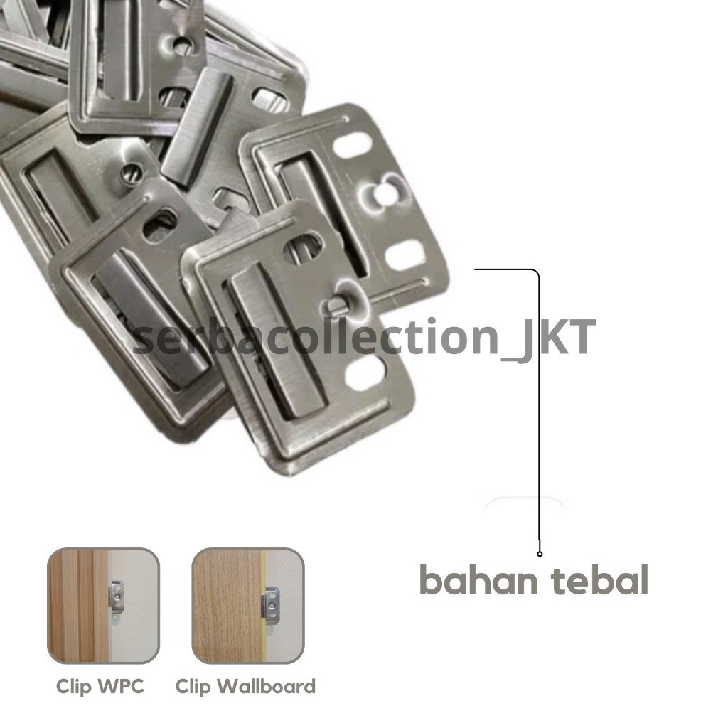 Jual Clip Wallboard & Wallpanel Wpc / klip bleket cantolan wpc panel ...