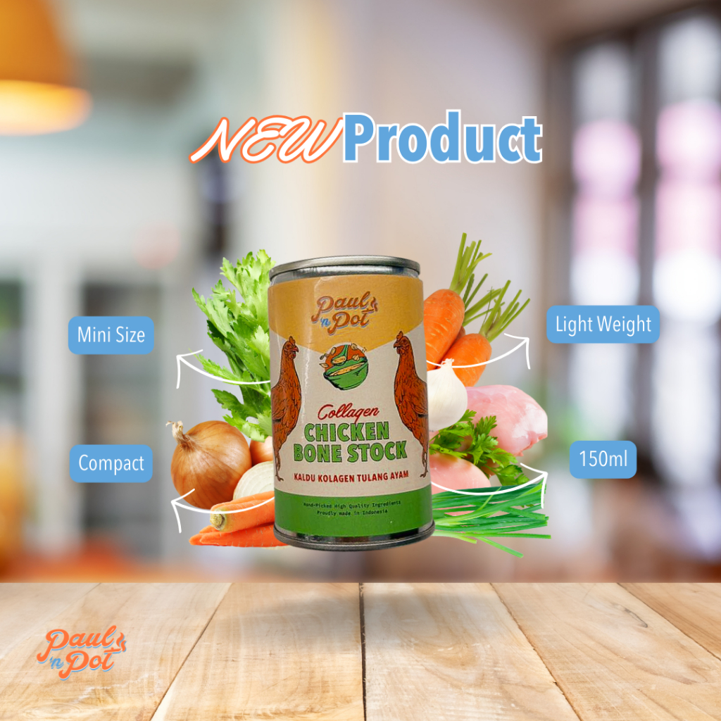Jual Collagen Chicken Bone - 150ml - Bone Stock MPASI - Reseller Paul ...