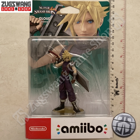 Jual AMIIBO CLOUD nintendo switch game super smash bros final fantasy vii 7 new baru original ...