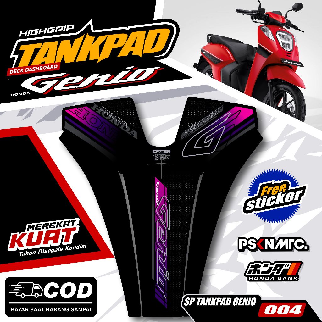 Jual Tankpad Genio Tebal Deckpad Genio Tebal Pelindung Dashboard Genio ...