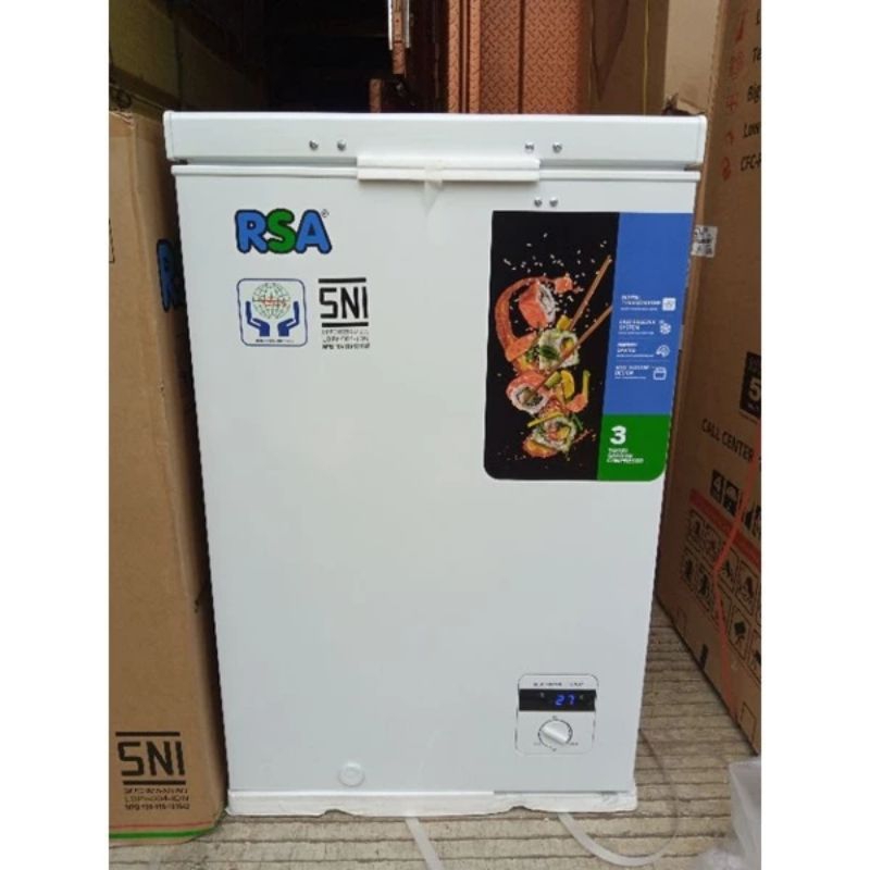 Jual RSA Chest Freezer CF-110 Chest Freezer 1 pintu | Shopee Indonesia