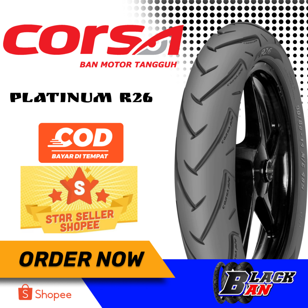 Jual BAN CORSA PLATINUM R26 | Shopee Indonesia