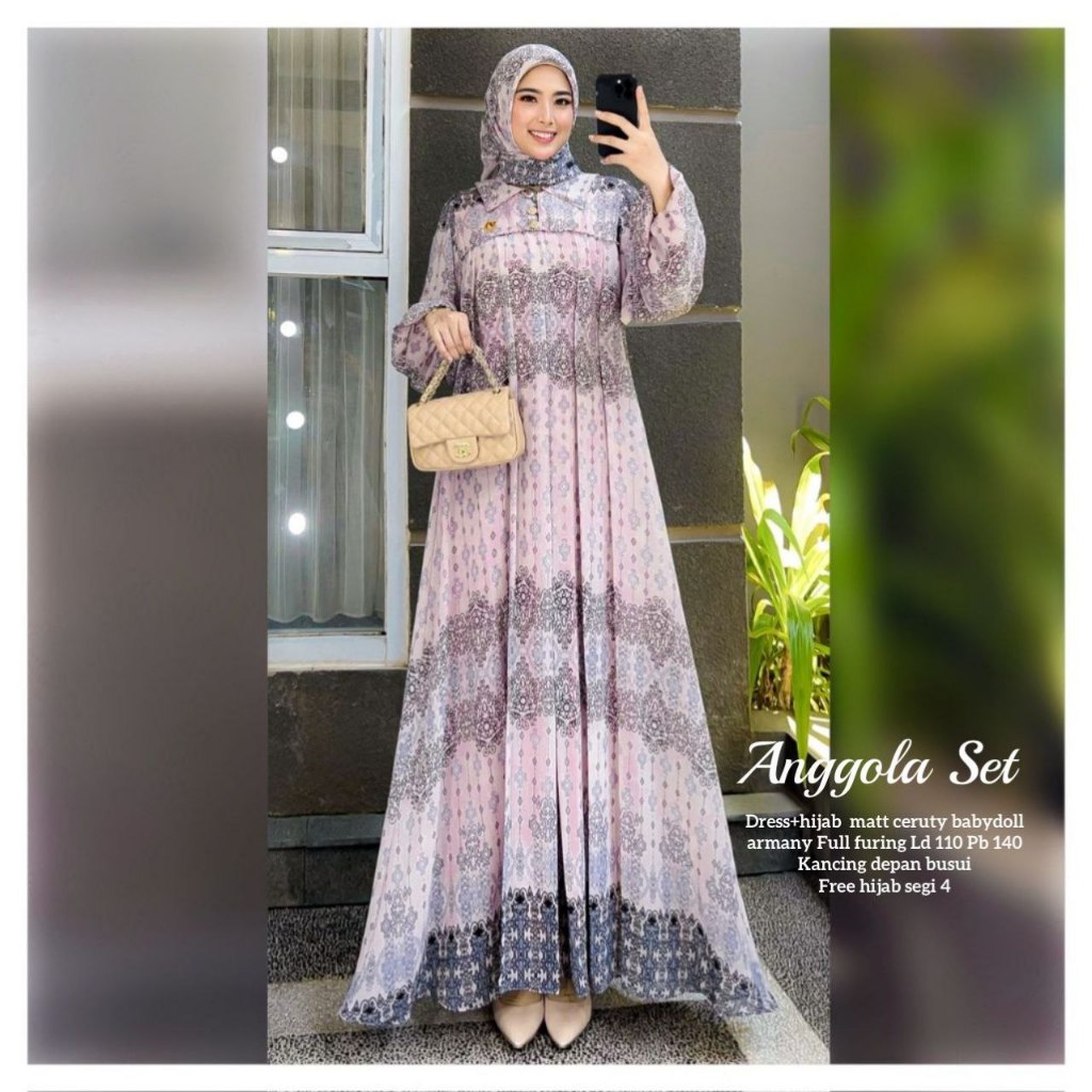 Jual ANGGOLA SET (LABEL MADANI) | Shopee Indonesia