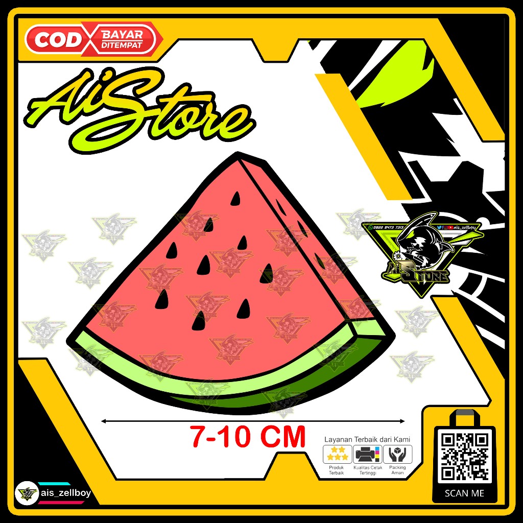 Jual Stiker Semangka | Shopee Indonesia