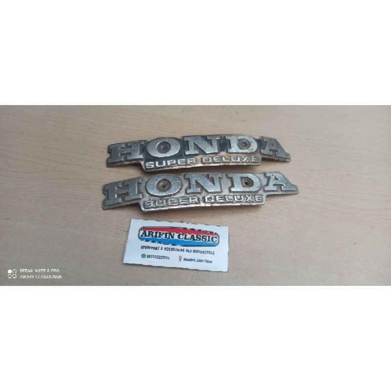Jual Emblem Simbol logo Tangki Honda gl100 gl125 original second ...