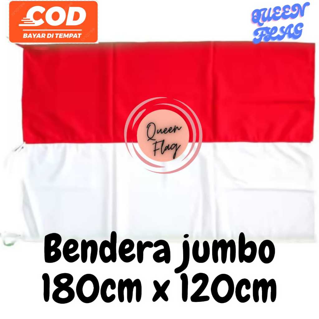 Jual Bendera Indonesia bendera merah putih Bendera Jumbo Bendera kain ...