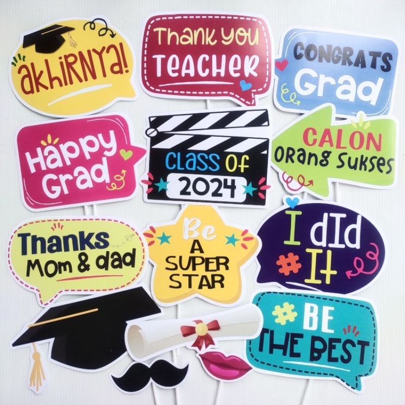 Jual READY STOCK ONLY TEMA GRADUATION SANTRI ANAK MUSLIM HARI GURU ...