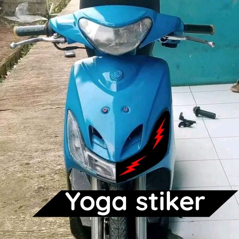 Jual STICKER LAMPU PICEX LAMPU SENJA + SEIN MIO SMILE | Shopee Indonesia