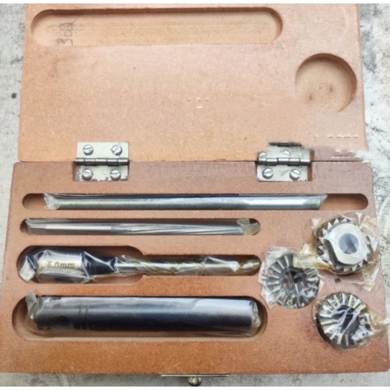 Jual Alat setting klep motor set 3 pcs 22-24mm valve seat face cutter ...