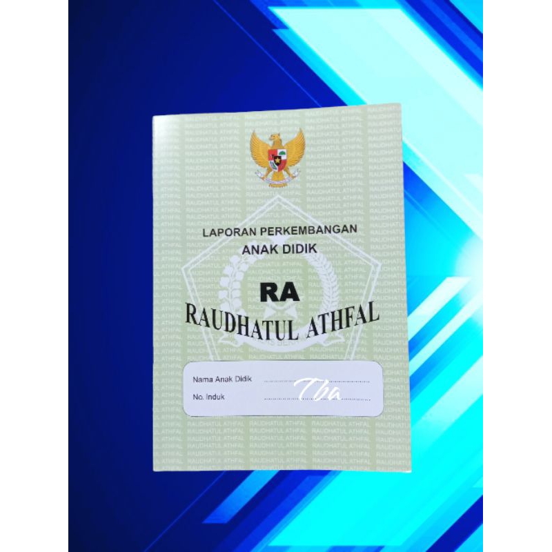 Jual Rapot/Raport RA _ Laporan Perkembangan Anak Didik_ RAUDHATUL ...