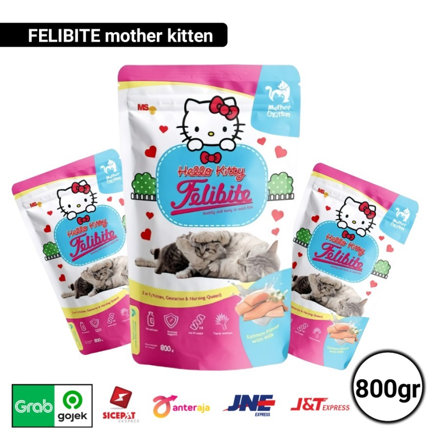Jual Felibite Mother & Kitten 800gr freshpack - Makanan kucing | Shopee ...