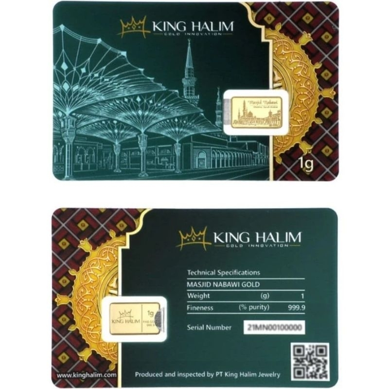 Jual King Halim Motif 3 Masjid, Masjidil Haram, Madinah, dan Al Aqsho ...