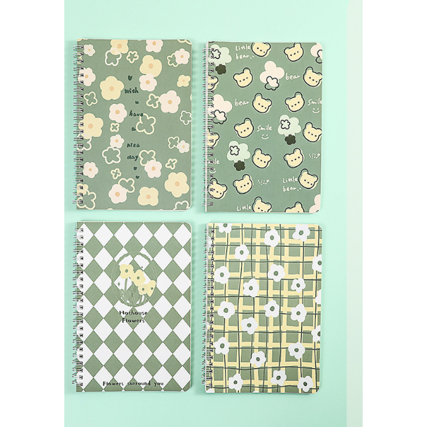 Jual NOTEBOOK UKURAN BESAR A5 /BUKU TULIS A5/ NOTEBOOK KARAKTER LUCU A5 ...