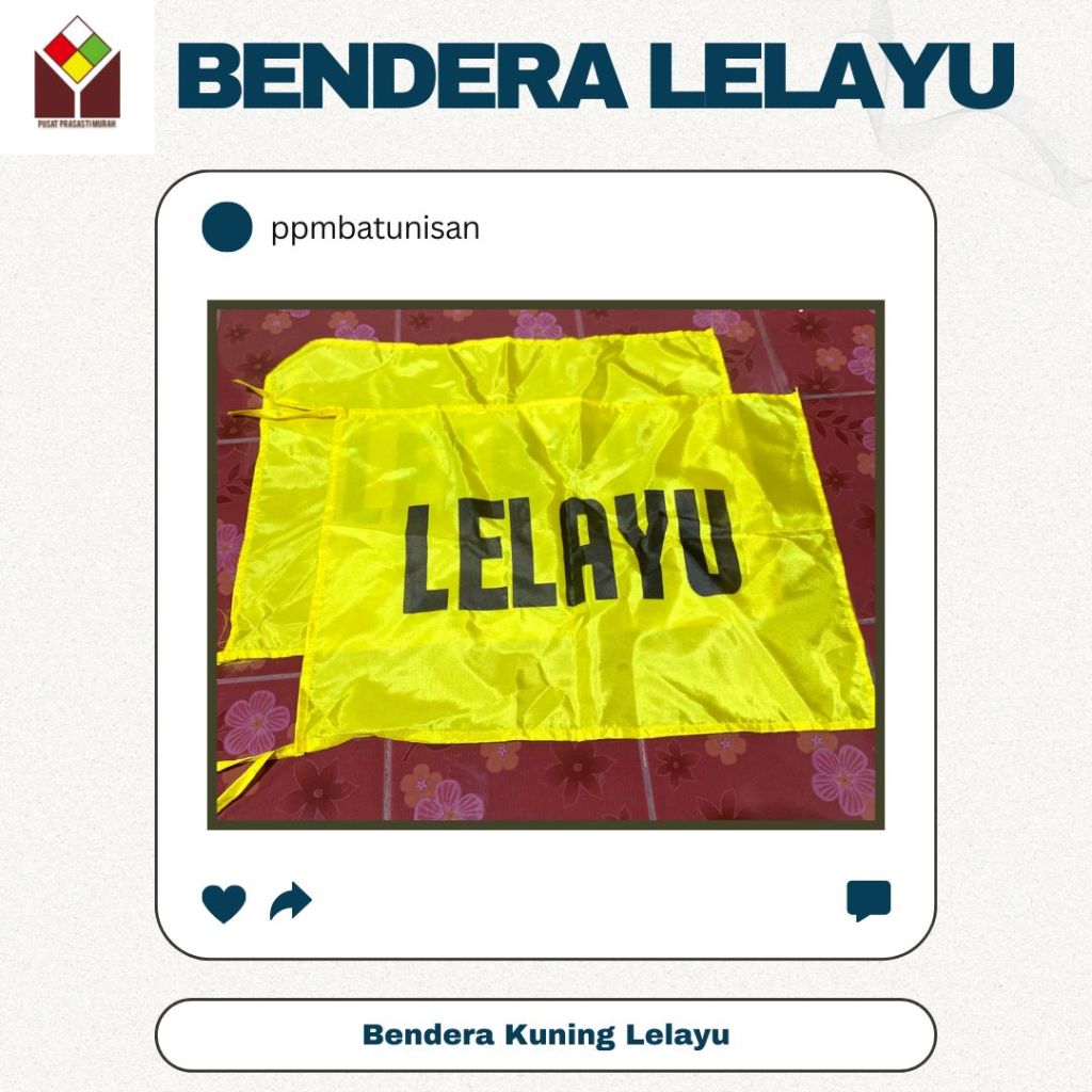 Jual Bendera Lelayu / Bendera Kuning / Bendera Kematian | Shopee Indonesia