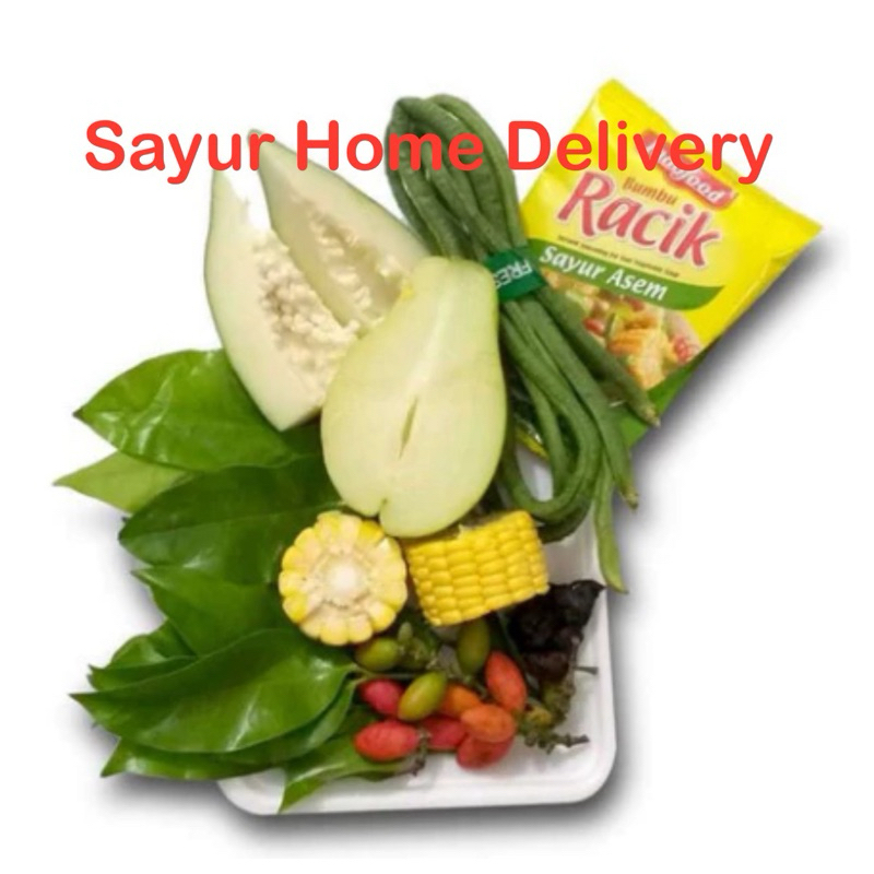 Jual SayurHD Paket Sayur Asem + Bumbu Racik Siap Masak 1 Pack | Shopee ...