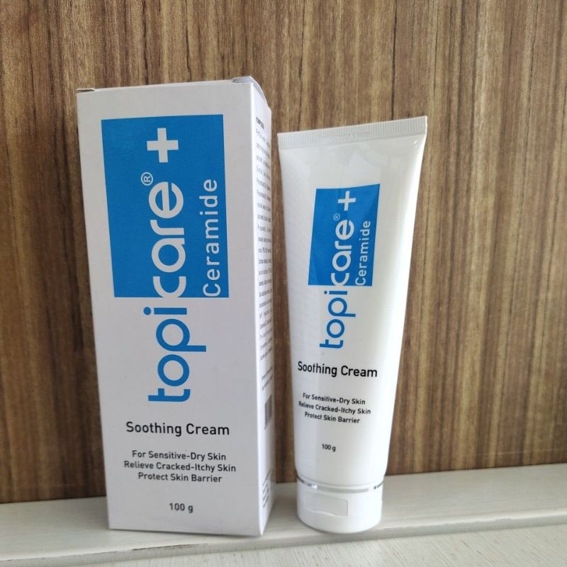 Jual TOPICARE + CERAMIDE SOOTING CREAM 100 GR | Shopee Indonesia