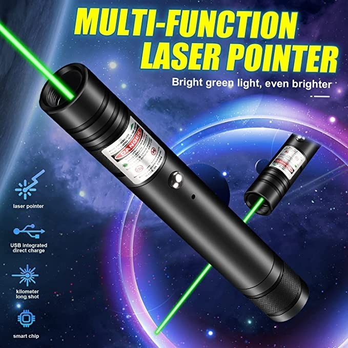 Jual LED Smart Ind - Laser Pointer Presentasi 303 A / Lampu Leser Hijau ...