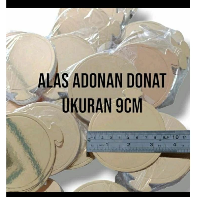 Jual Alas kue cake / alas donat gold diameter 9cm | Shopee Indonesia