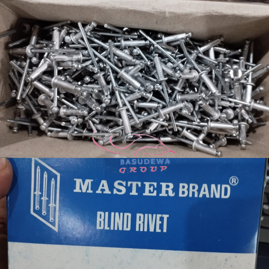 Jual MASTER PAKU RIVET 440 - 1 PACK / MASTER BLIND RIVET 440 ISI 1000 ...