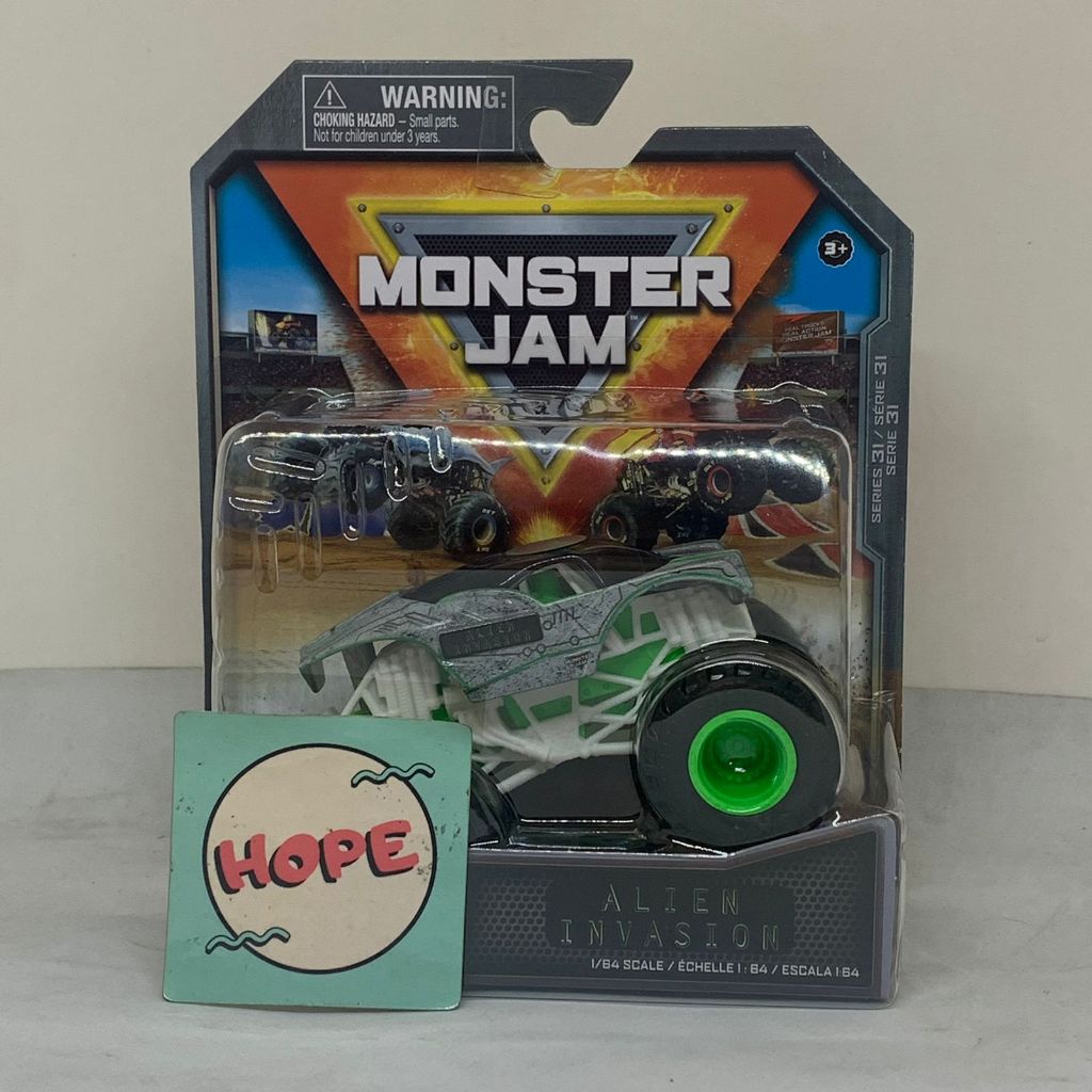 Jual Monster Jam Series 31 Alien Invasion Skala 64 Original Spin Master ...