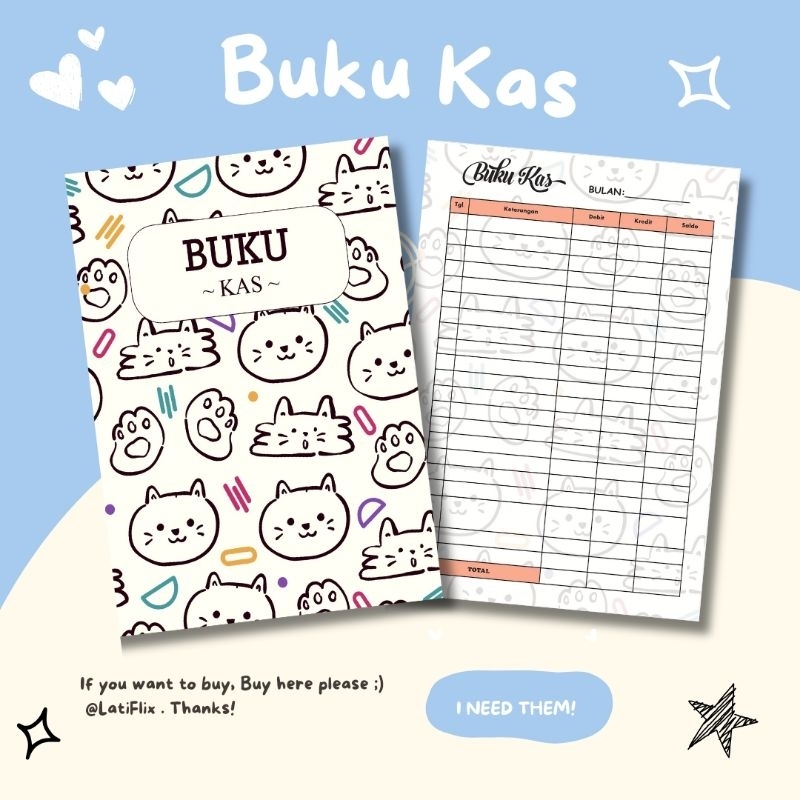 Jual BUKU KAS DEBIT KREDIT | BUKU KAS MURAH | Shopee Indonesia