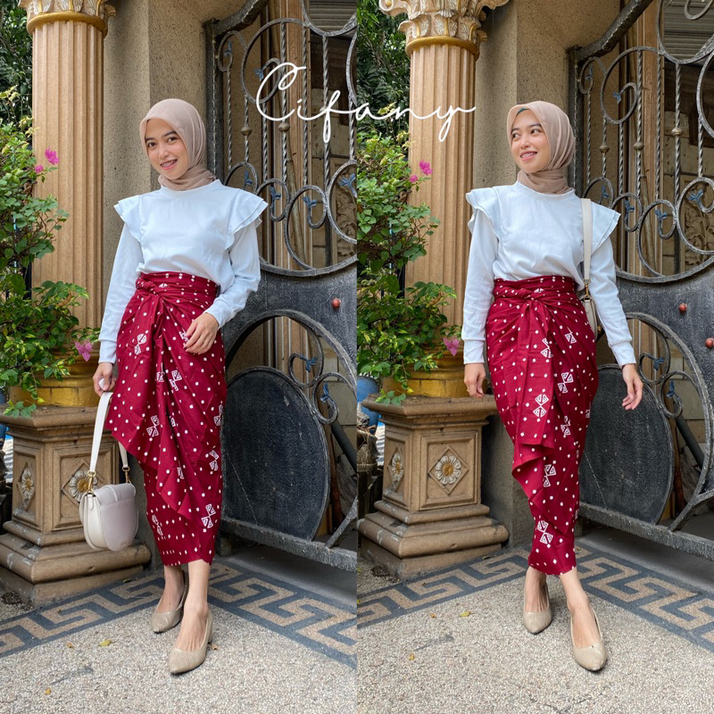Jual Rok Lilit Jumputan - Rok lilit batik - rok batik - rok jumputan ...