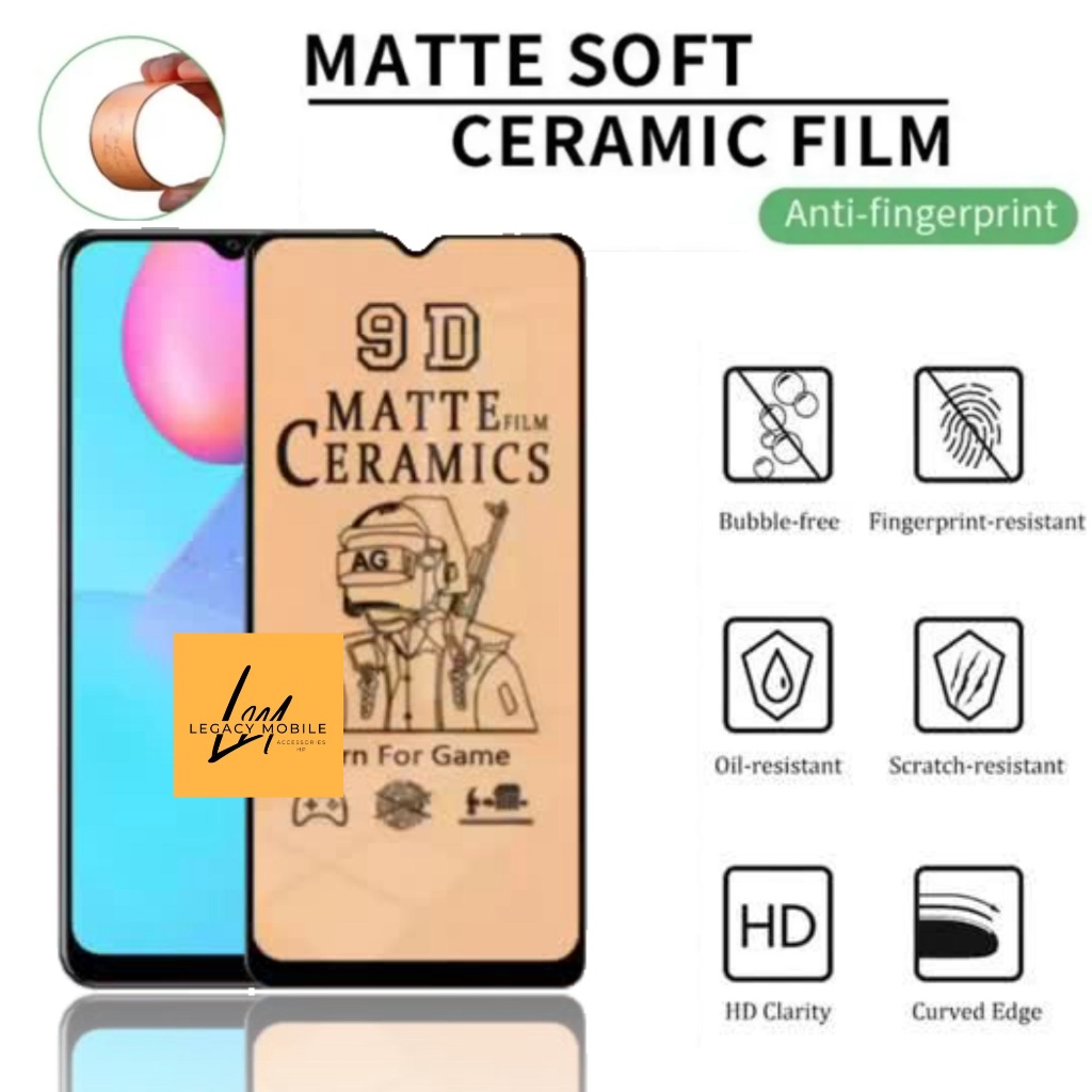 Jual Anti gores sreen protector ceramic matte film anti minyak Realme 5 ...