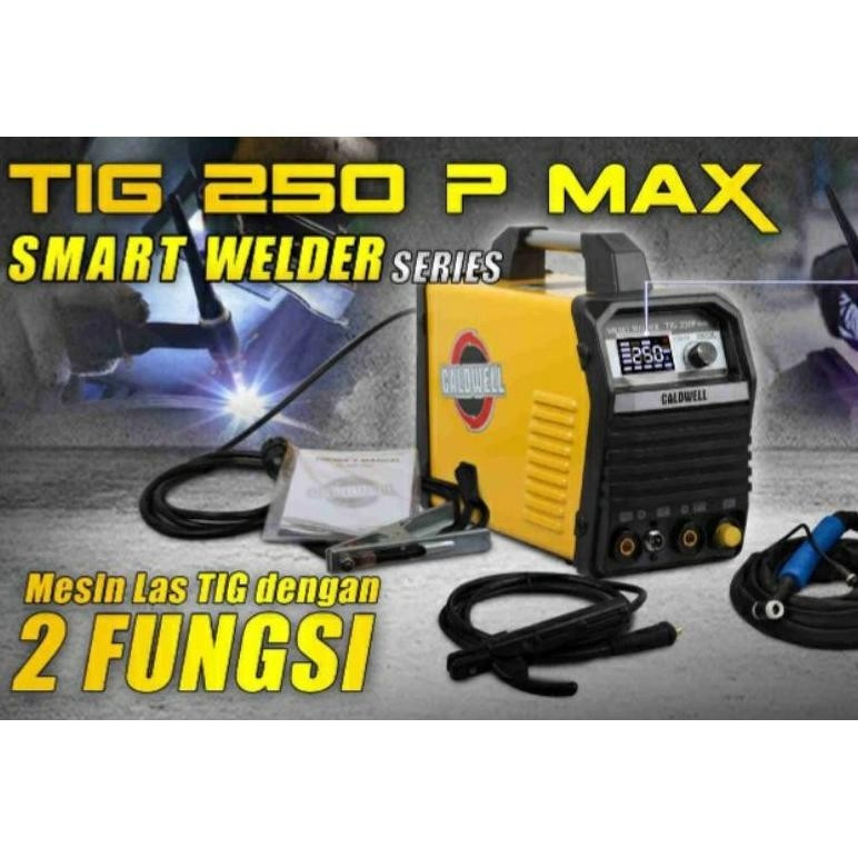 Jual CALDWELL TIG 250P MAX MESIN LAS TIG INVERTER LAS ARGON WELDING MACHINE | Shopee Indonesia