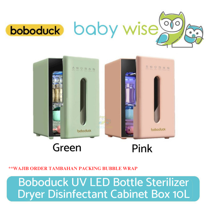 Jual Boboduck UV LED Bottle Sterilizer Dryer Disinfectant Cabinet Box 10L | Shopee Indonesia