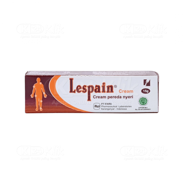 Jual Lespain Cream 15 Gram Krim Nyeri Otot Sendi Pegal Linu | Shopee ...
