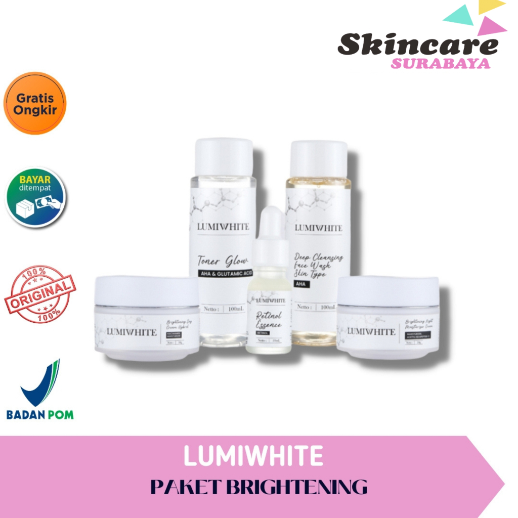 Jual LUMIWHITE Package Series - Paket Brightening Lengkap | Shopee ...