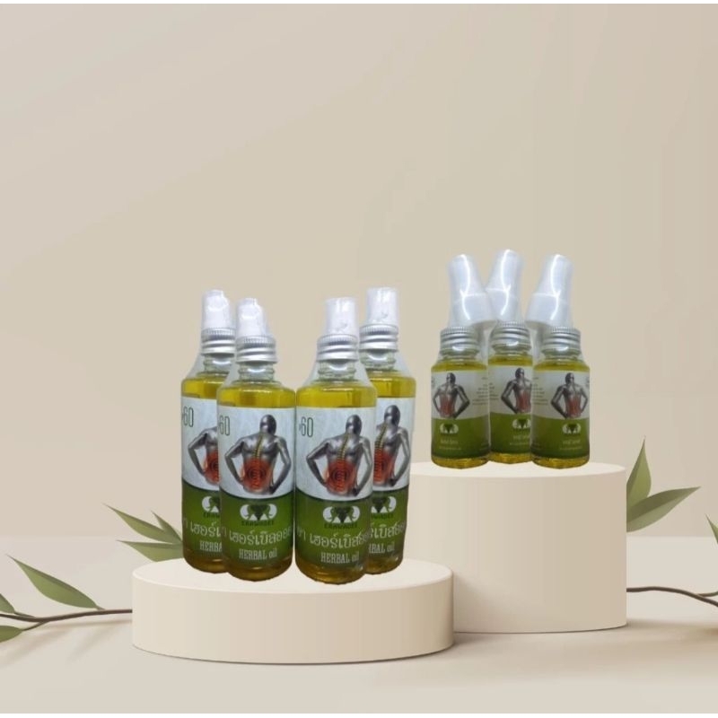 Jual ERAWADEE No. 60 Minyak Gosok - 100% Original Thailand 85ml - Spray ...