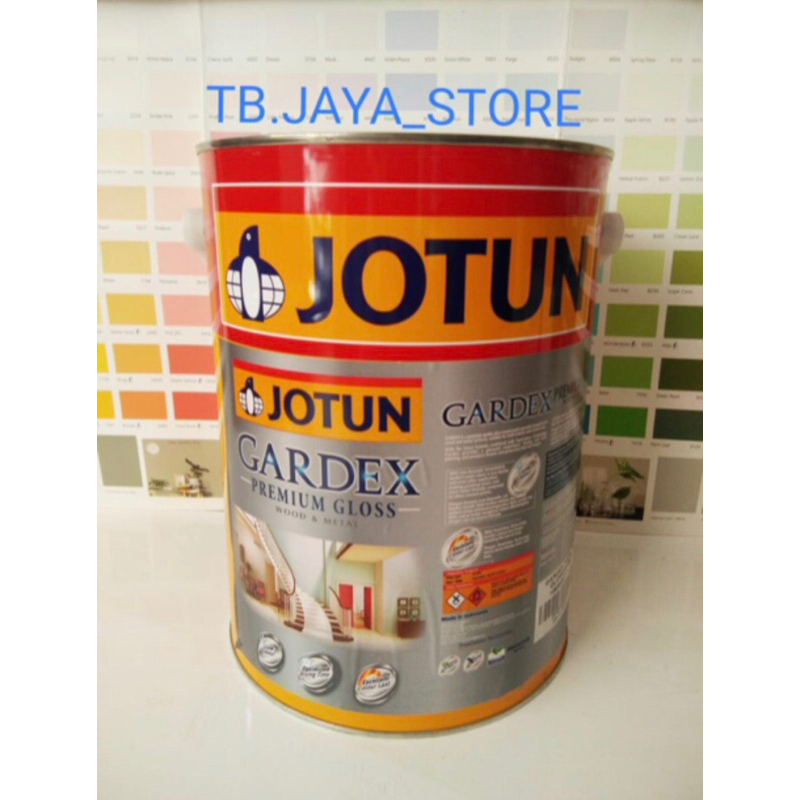 Jual CAT JOTUN KAYU & BESI GARDEX PREMIUM GLOSS 5L SPRING DEW 8159 ...