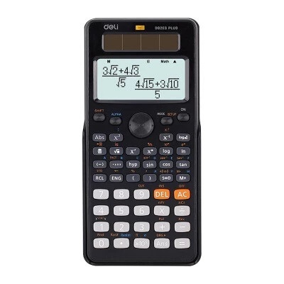 Jual KALKULATOR SCIENTIFIK SCIENTIFIC SEKOLAH ANAK DELI D82 ES ILMIAH ...