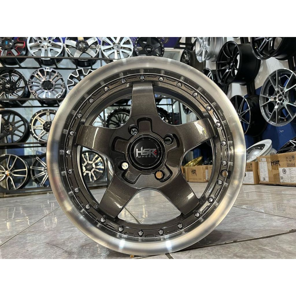 Jual Velg/Pelek Mobil Model Terbaru HSR BOB Ring 15 Untuk Mobil Honda Brio Jazz Calya Sigra Vios ...