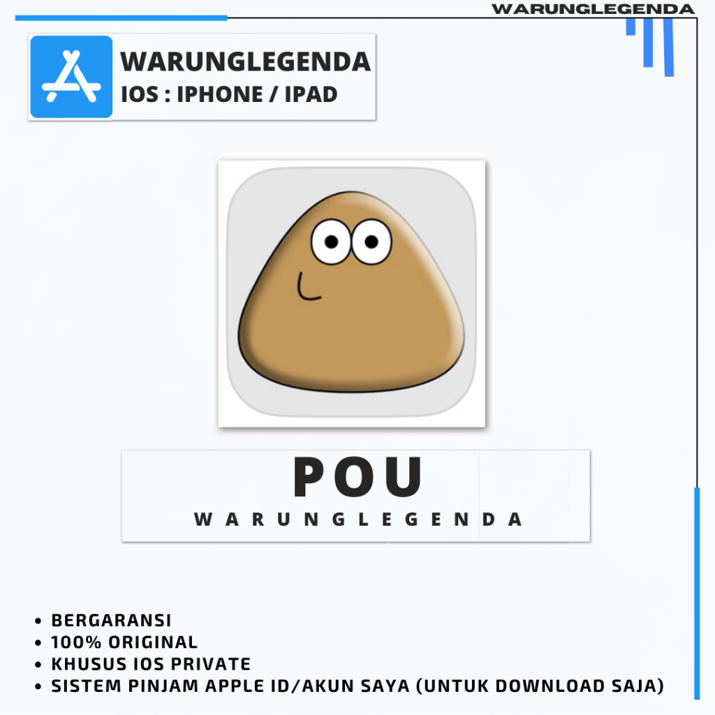 Jual POU GAME ORIGINAL | POU - GAME IOS | POU LIFETIME | POU IPAD | POU ...
