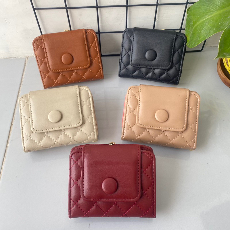 Jual Dompet Kartu Vina Dompet Card Wanita Banyak Slot | Shopee Indonesia