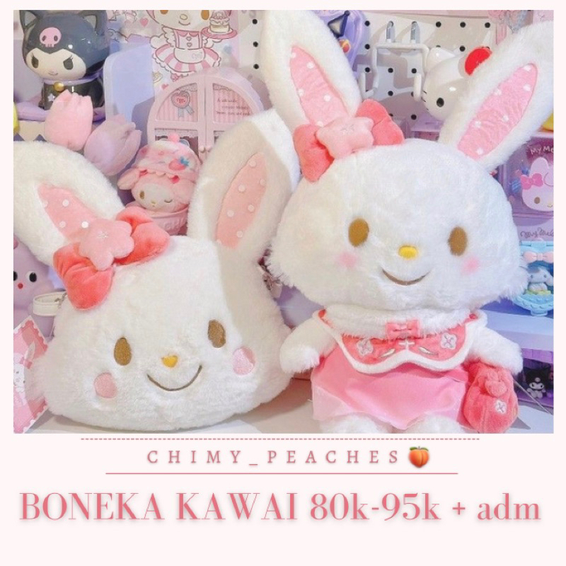 Jual BONEKA KAWAII 80k - 95k (WAJIB JNE/J&T) | Shopee Indonesia