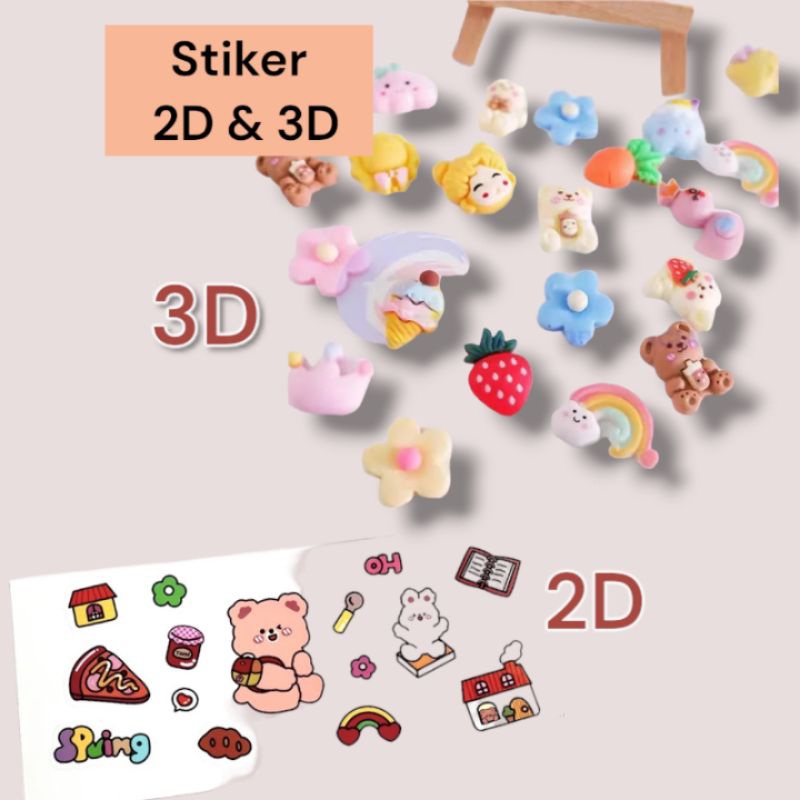 Jual Stiker Botol 2D & 3D Stiker Laptop Stiker Kulkas Stiker Hp ...