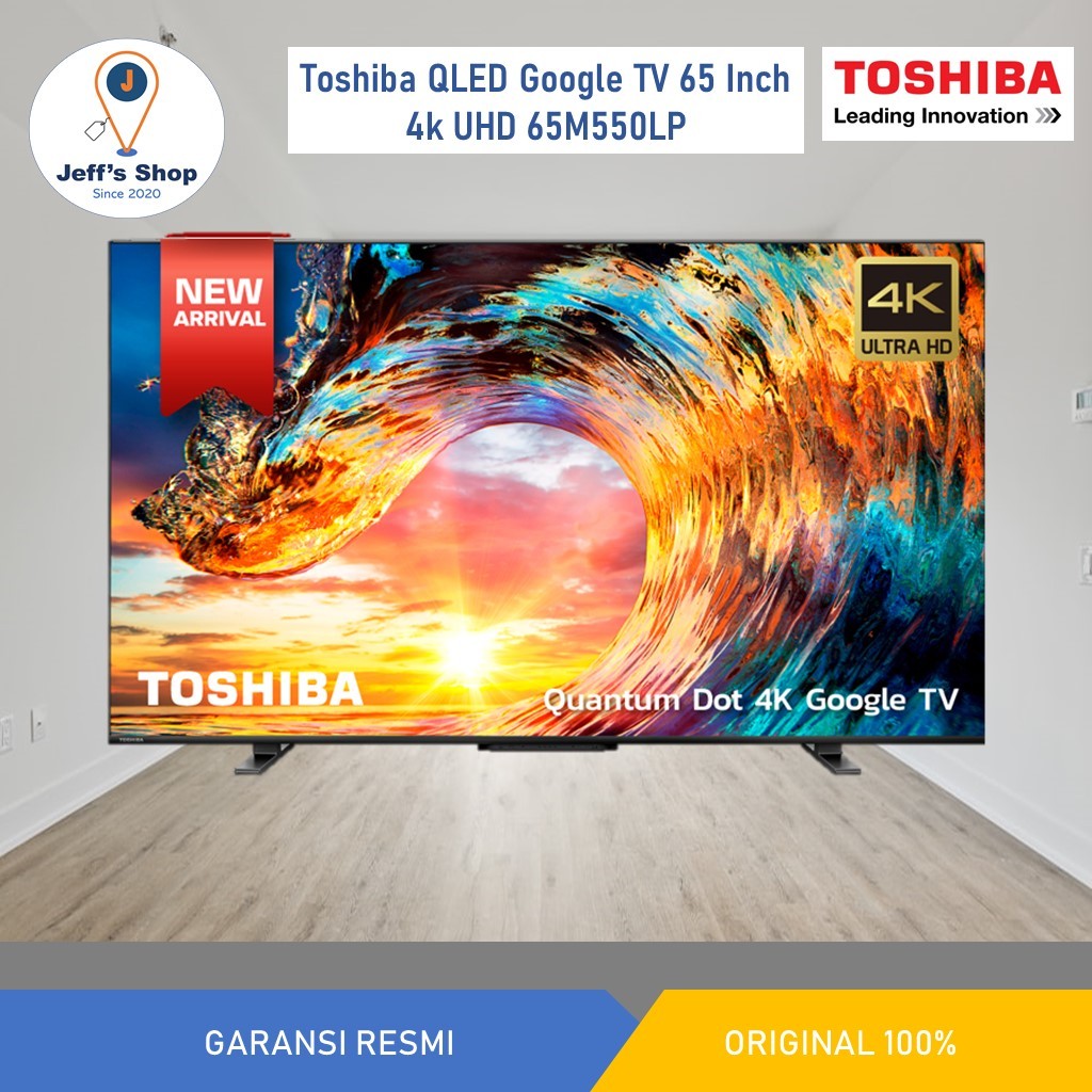 Jual Toshiba QLED Google TV 65 Inch 4K Ultra HD 65M550LP - Free Bracket | Shopee Indonesia
