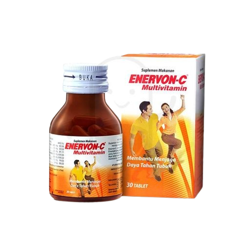 Jual Enervon-C Botol @30 Tablet | Shopee Indonesia