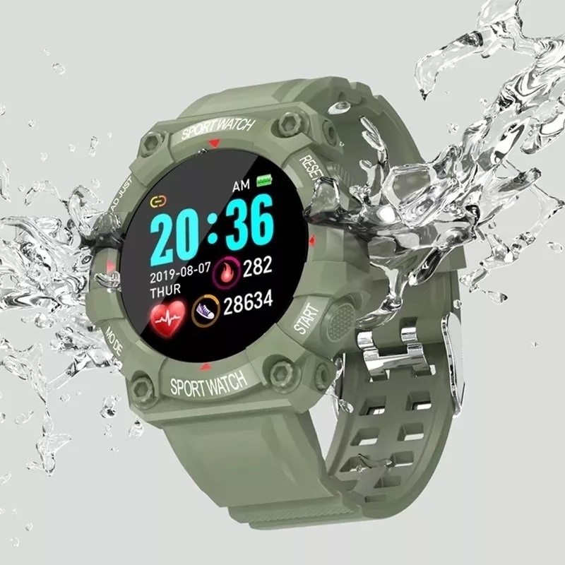 Jual Jam Tangan Digital Pria Wanita Smartwatch Waterresistant Fitness ...