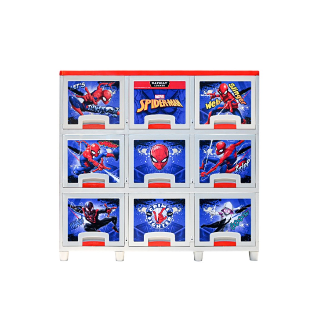Jual LEMARI BOX PLASTIK NAPOLLY LOCKER BOX 321200009 N LOCKERBOX 3206 9 ...