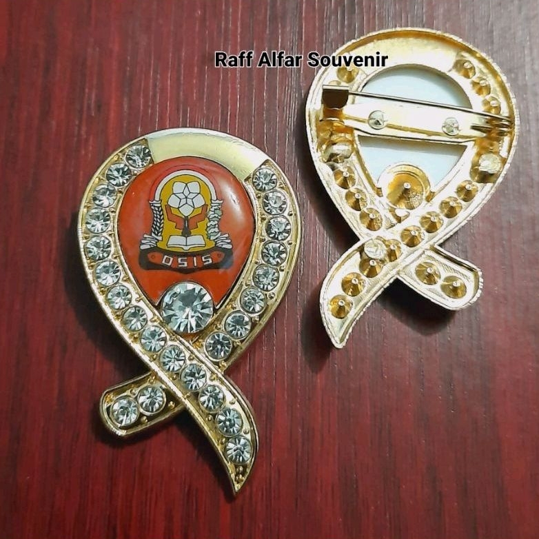 Jual Bros logo osis model pita - pin osis | Shopee Indonesia