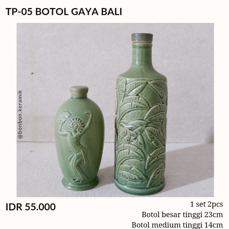 Jual Botol Gaya Bali (1set 2pcs) | Shopee Indonesia