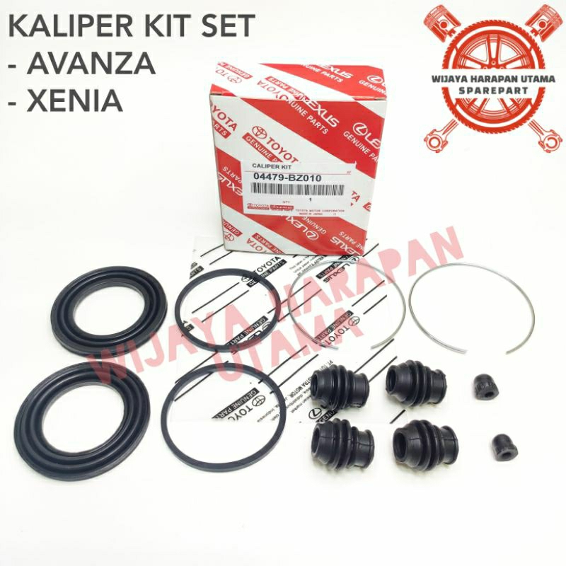 Jual Caliper Kaliper Kit Karet Seal Kit Rem Avanza Xenia Original Garansi | Shopee Indonesia