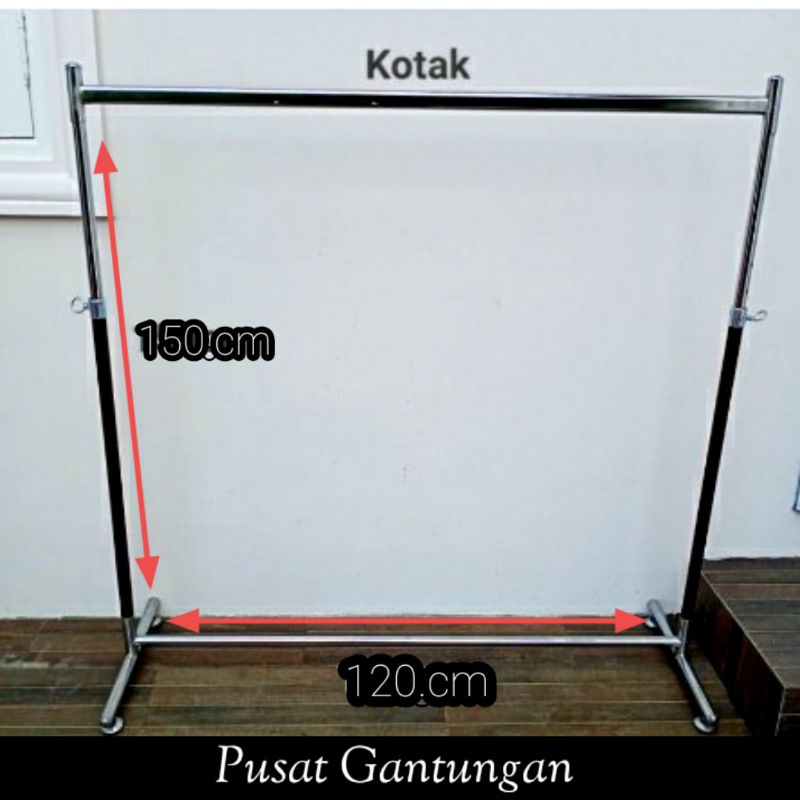 Jual Gawang Baju Besi Pipa Kota (120cm) | Shopee Indonesia