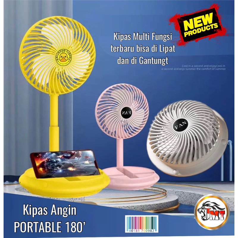 Jual Kipas Lipat terbaru New 180 Protable USB/Kipas Tanpa Kabel Design ...